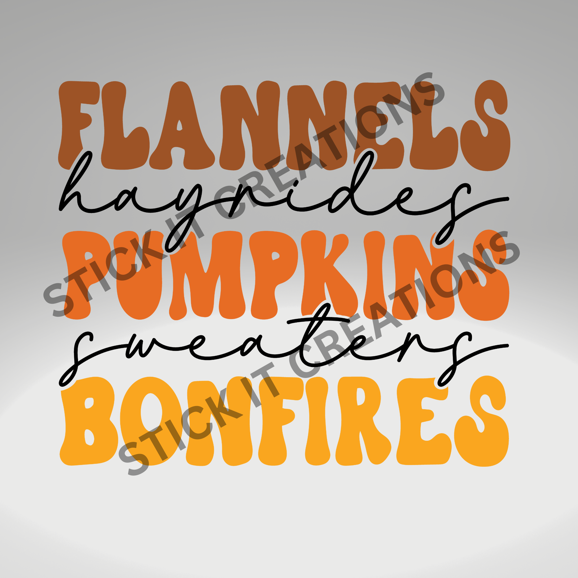 FALL NEEDS – Stick It Creation